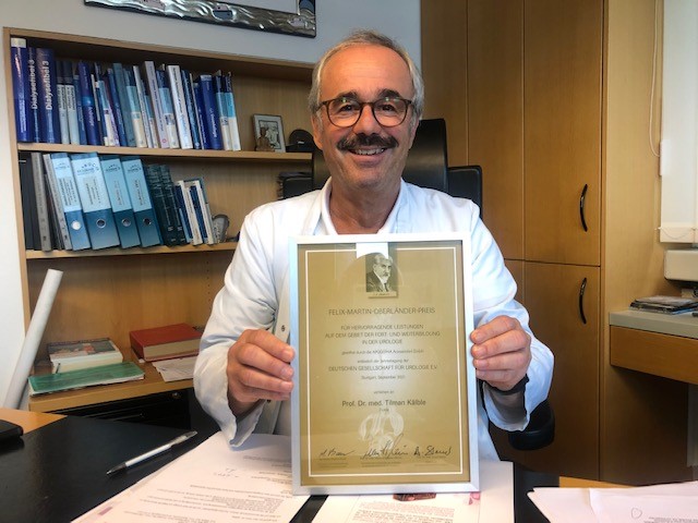 Felix Martin Oberländer-Preis 2021 geht an Prof. Dr. med. Tilman Kälble ... Felix Martin Oberländer-Preis 2021 geht an Prof. Dr. med. Tilman Kälble ...