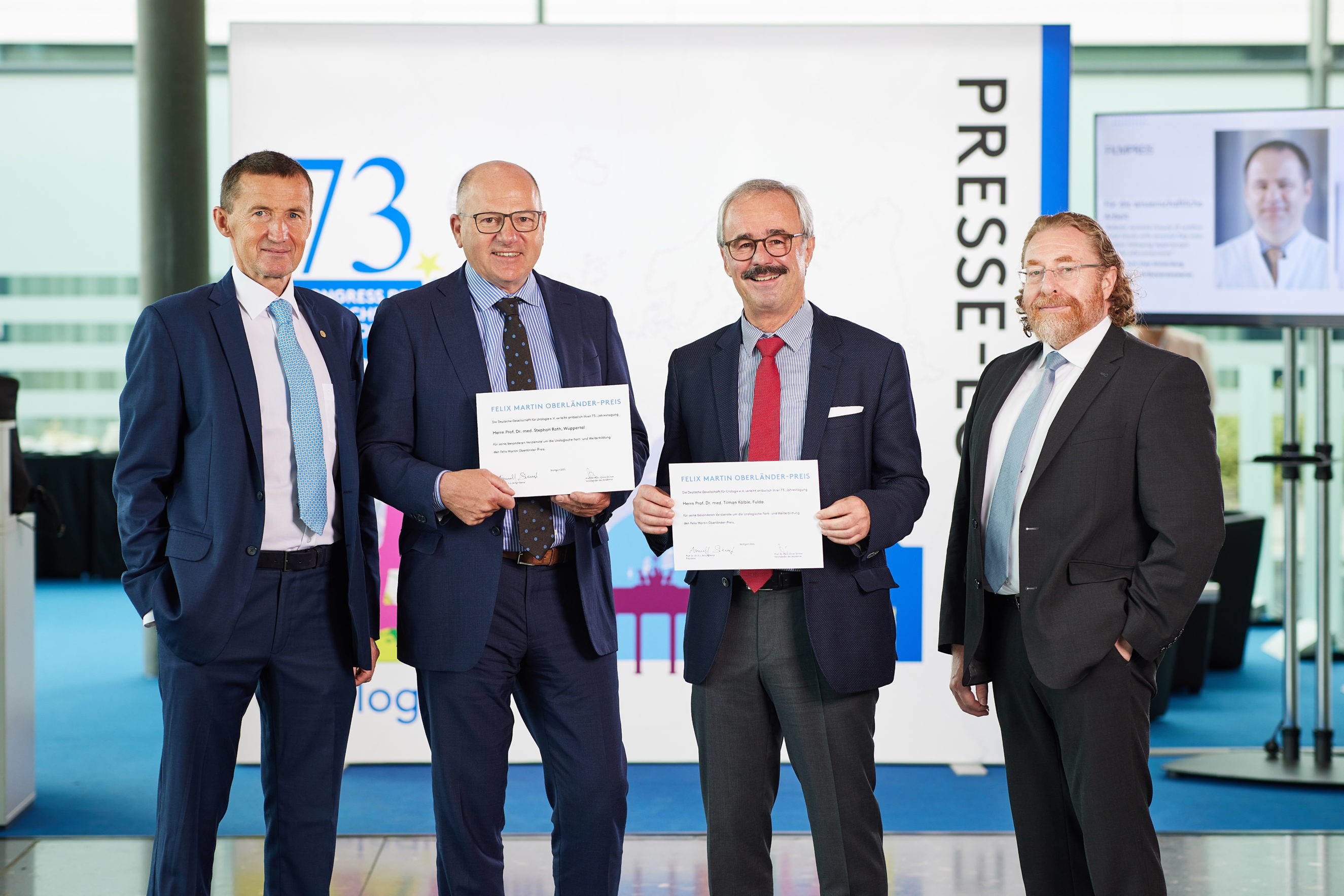 Felix Martin Oberländer-Preis 2021 geht an Prof. Dr. med. Tilman Kälble ... Felix Martin Oberländer-Preis 2021 geht an Prof. Dr. med. Tilman Kälble ...