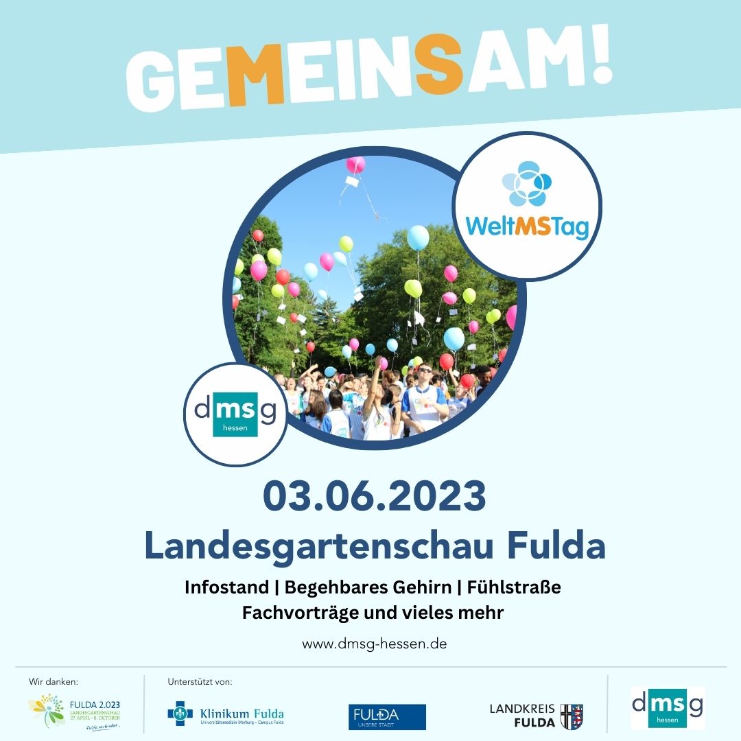 Welt MS-Tag am 03. Juni auf der Landesgartenschau Fulda - Klinikum Fulda
